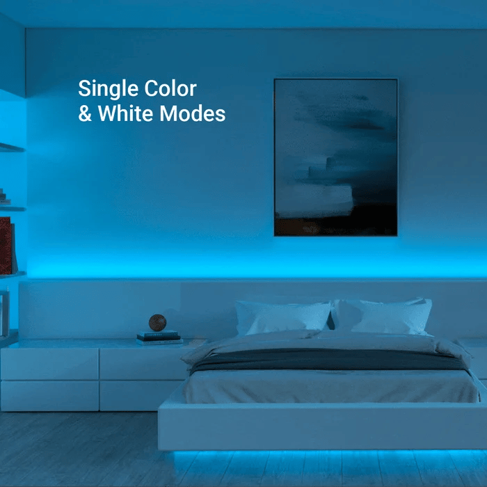 Illuminate Your Space with Single Color Output LED Strip Lights: A Vib